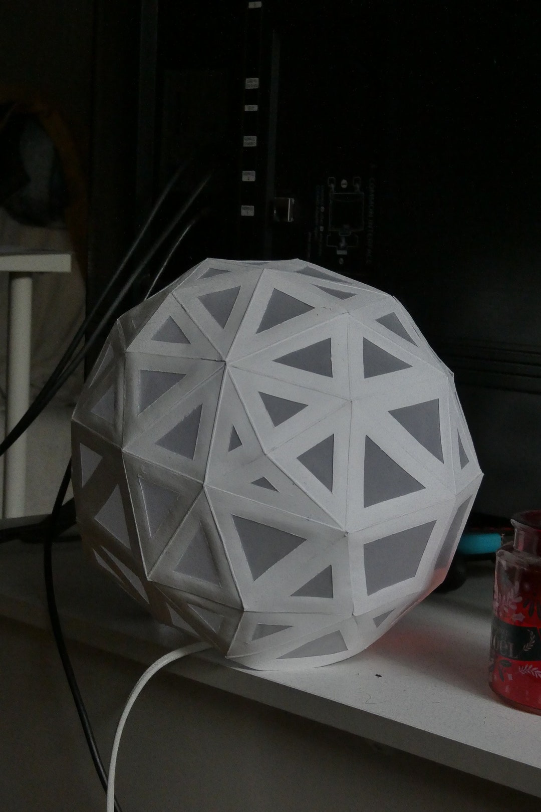 Papercraft Sphere, Lamp, Lamp Dressing, 3D Model, PDF File - Etsy