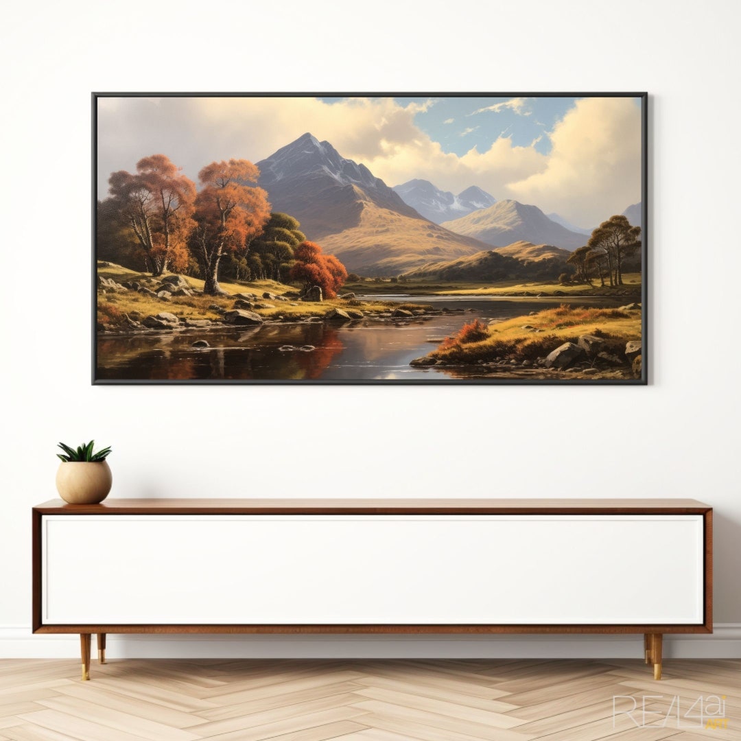 Autumn Landscape Samsung Frame TV Art, Fall Art, Digital Download ...