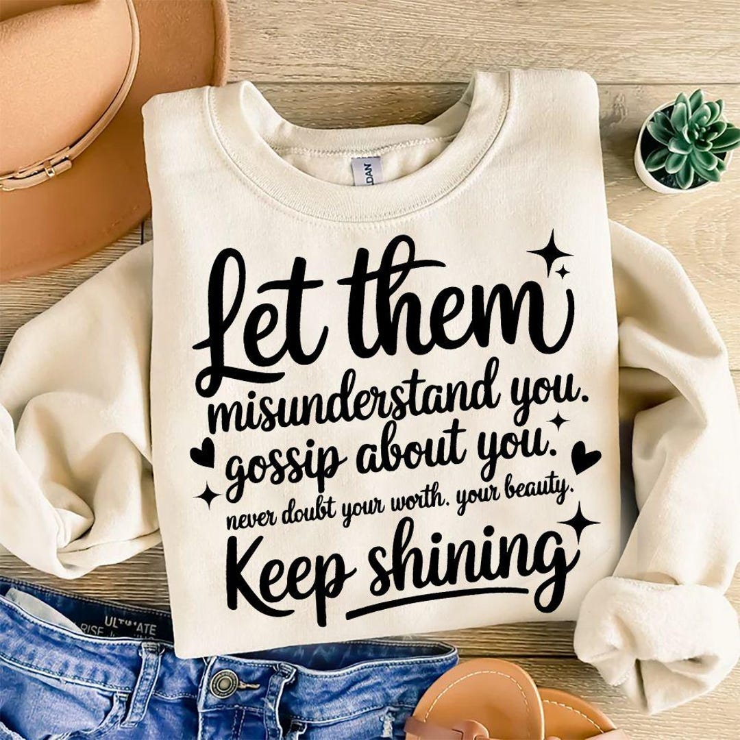 Let Them PNG trendy Aesthetic Png let Them Sublimation Design Png ...