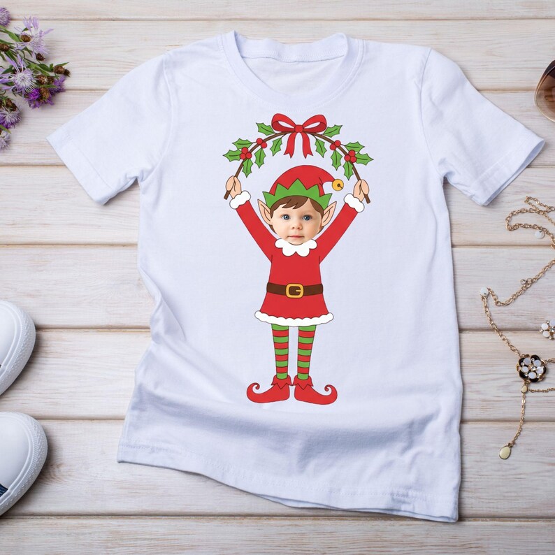 Christmas Elf Photo Frames Template (digital Download) - Etsy