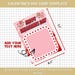 Valentine's Day Card Templates: Editable Canva Designs (printable) - Etsy