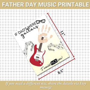 Father's Day Music Printable | Father Day Handprint | Fathers Day ...