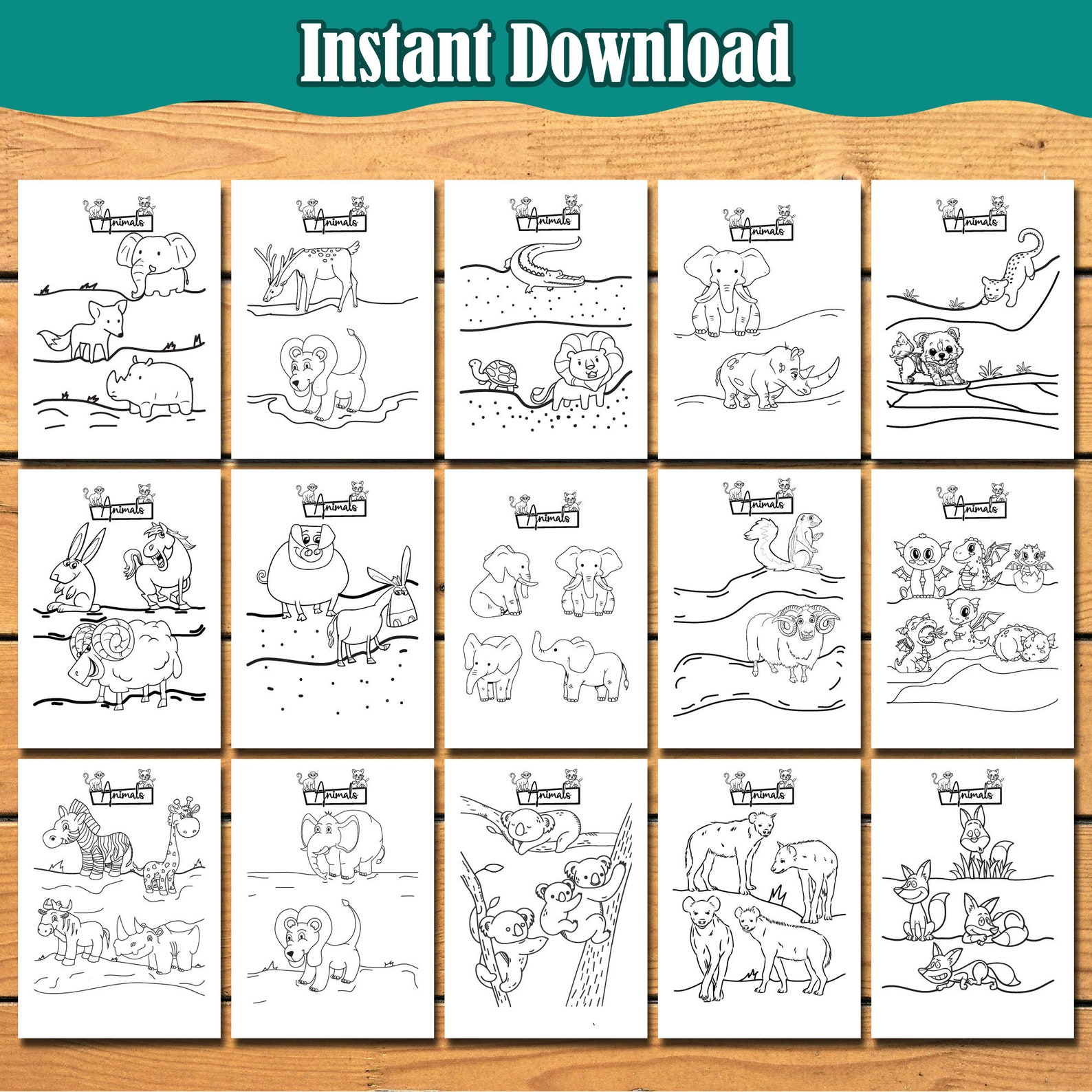 25 Printable Coloring Sheets for Kids Preschoolers Toddlers Coloring ...