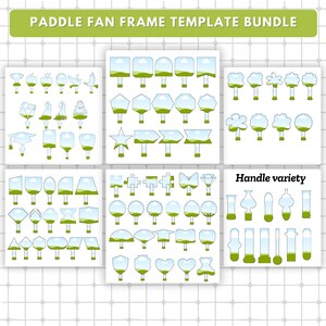 Star Paddle Fan Template: DIY Party Favor (canva Editable, Printable ...