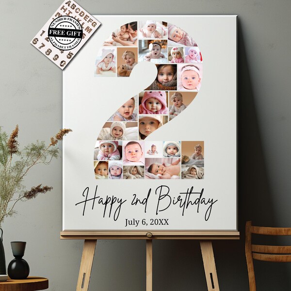 2nd Birthday Sign - Etsy