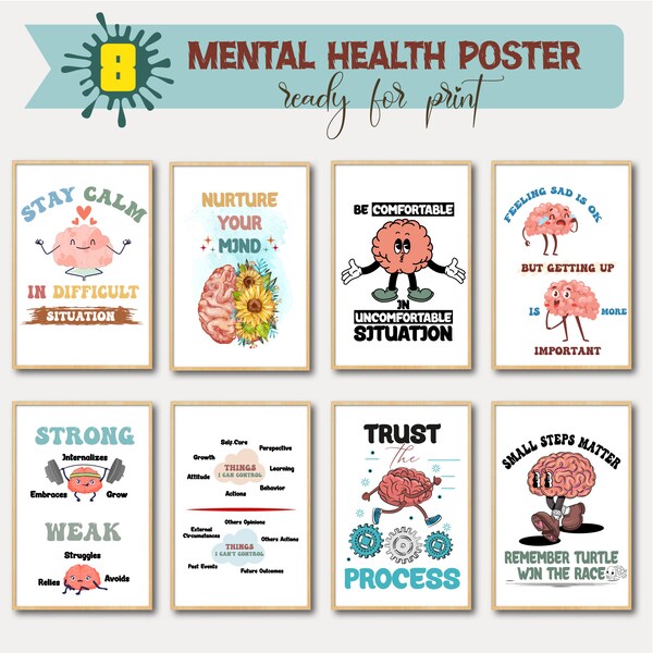 Mental Health Poster - Etsy