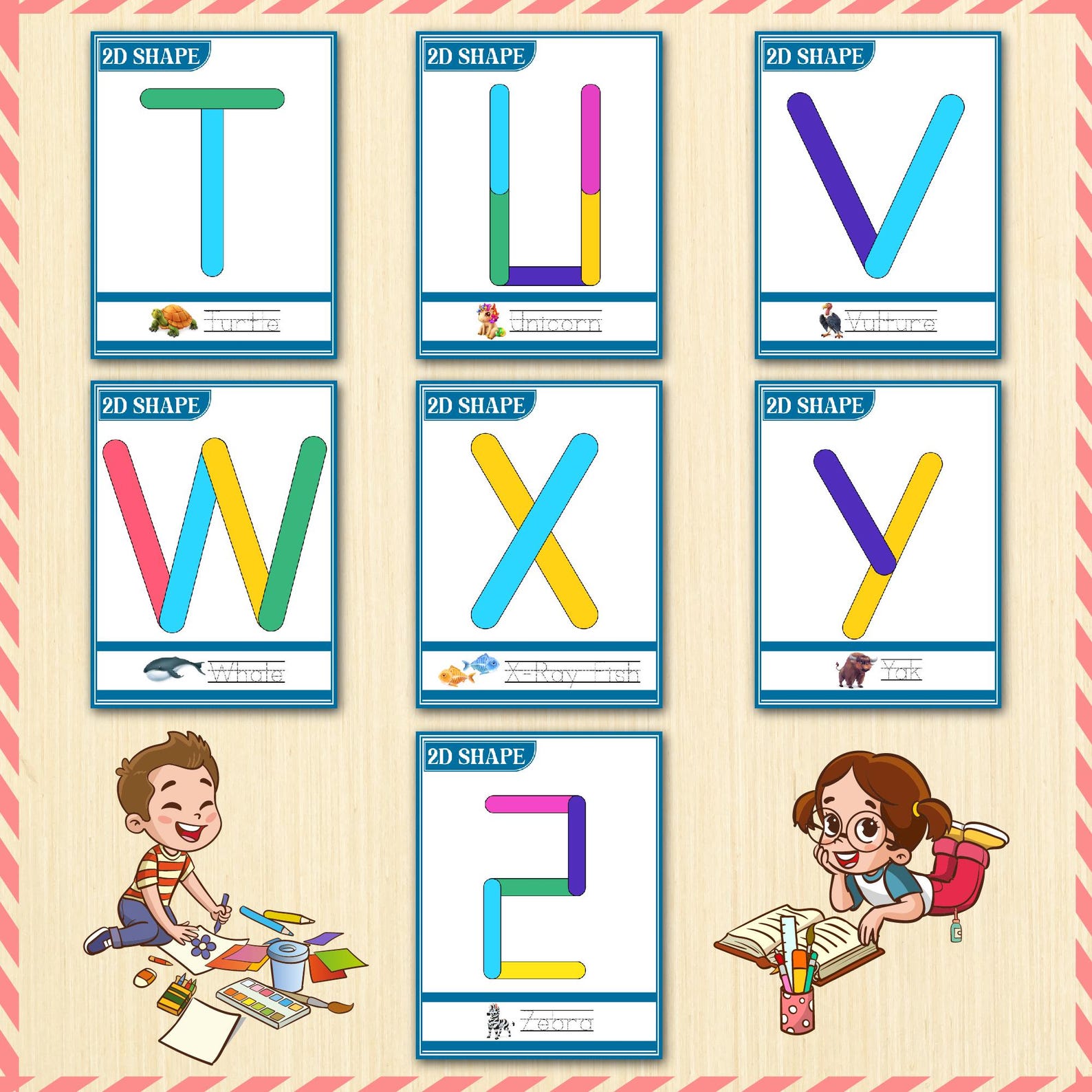 Popsicle Stick Alphabet Game: Montessori Toddler Activity (digital ...