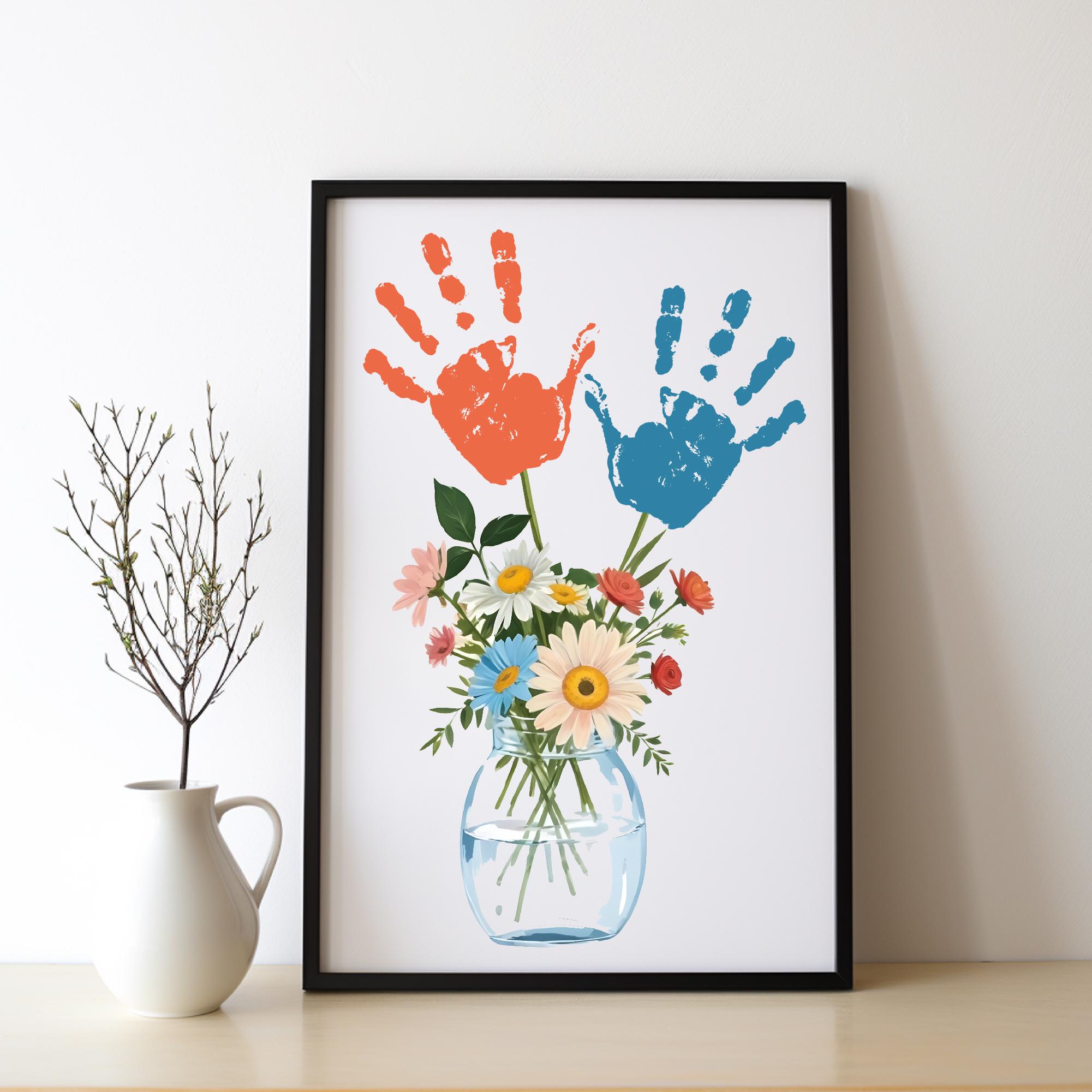 Handprint Craft Printable for Toddlershand Print Baby Keepsake ...