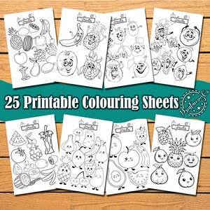25 Printable Coloring Sheets for Kids Preschoolers Toddlers Coloring ...