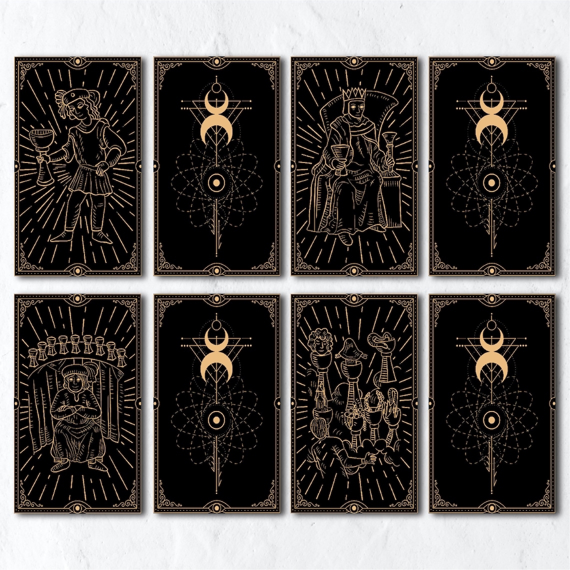 Tarot Card Deck Printable Tarot Cards Svg Tarot Cards Print Tarot Deck ...