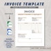 Editable Excel Invoice Template: Modern Business Form (instant Download ...