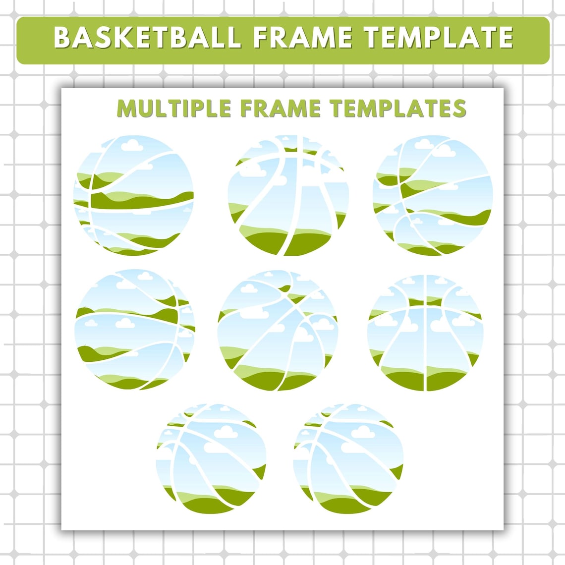 Basketball Picture Frame Template: Custom Team Gifts (canva Editable ...