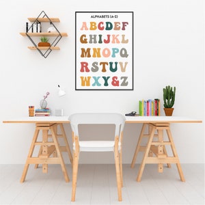 Educational Posters | 8 Colourful Homeschool Posters | Montessori ...