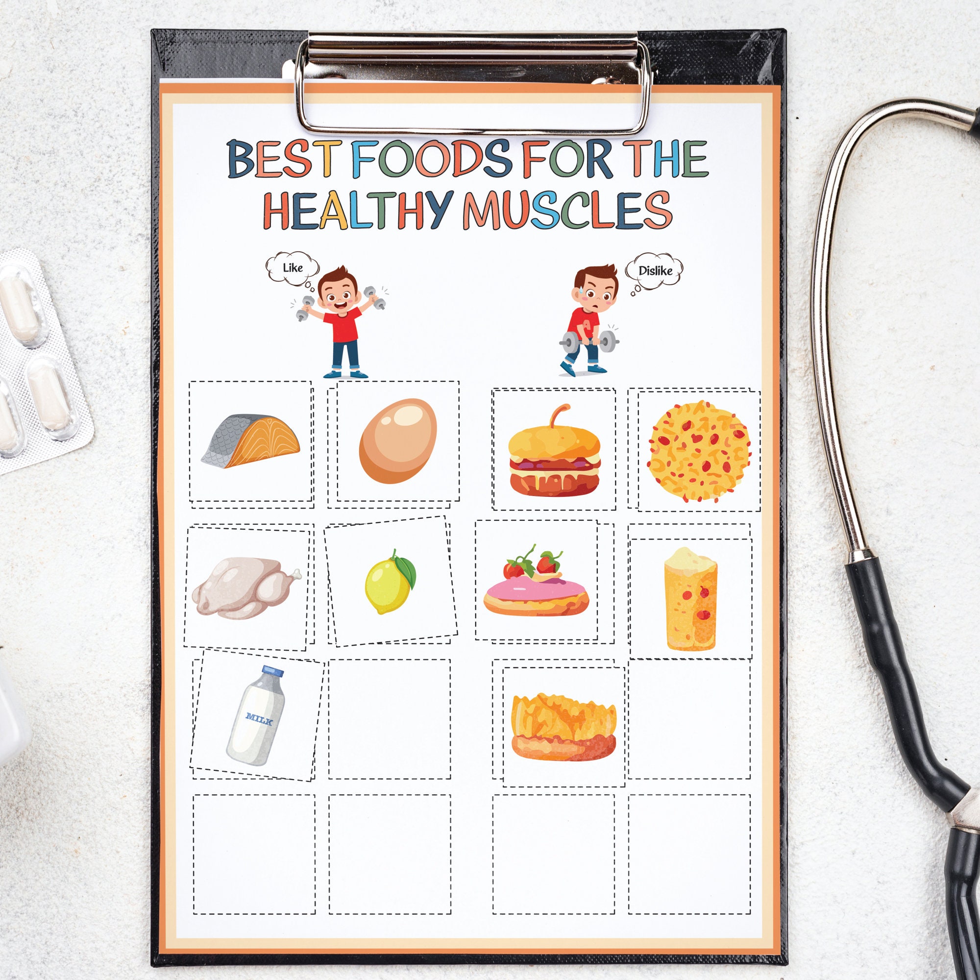 Muscular System Learning Bundle Human Anatomy Art Activity About Me ...