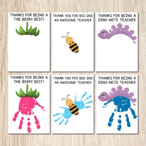 Teacher Appreciation Handprint Gift | Gift Handprint Children ...