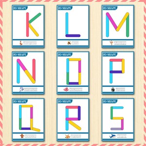 Popsicle Sticks Alphabets Activity Game for Toddlers montessori ...