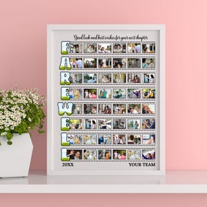 Farewell Photo Collage Template: Custom Goodbye Memory Board (canva ...