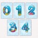 Printable Number Tracing Flashcards: Preschool Teacher Resources (PDF ...