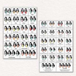 Basic Sign Language Board: Educational Resource (digital Download) - Etsy