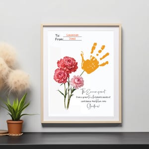 Teacher Appreciation Handprint Gift | Gift Handprint Children ...