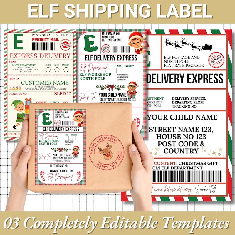 Elf Stickers - Etsy