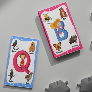 Cute Printable Flashcards Pack | Flashcards for Kids | Alphabet ...