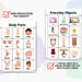 Nonverbal Communication Visual Flashcards Cards Printable Autism ...