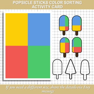 Color Sorting Activity Cards for Toddlers: Montessori Homeschool ...