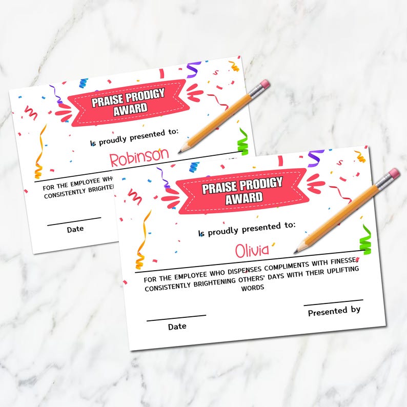 65 Funny Employee Appreciation Award Certificates (printable) - Etsy