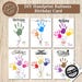 Mothers Day Handprint Garden Printable Handprint Flowers Bouquet Memory ...