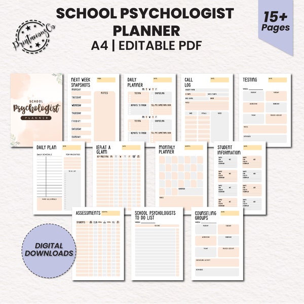 School Psychologist - Etsy