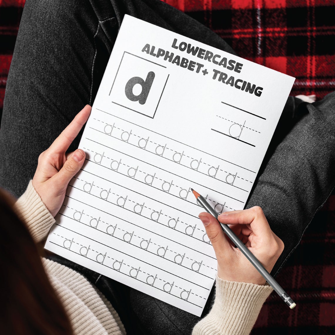 Lowercase Alphabet Tracing Worksheets Lines Trace Pages Printable ...