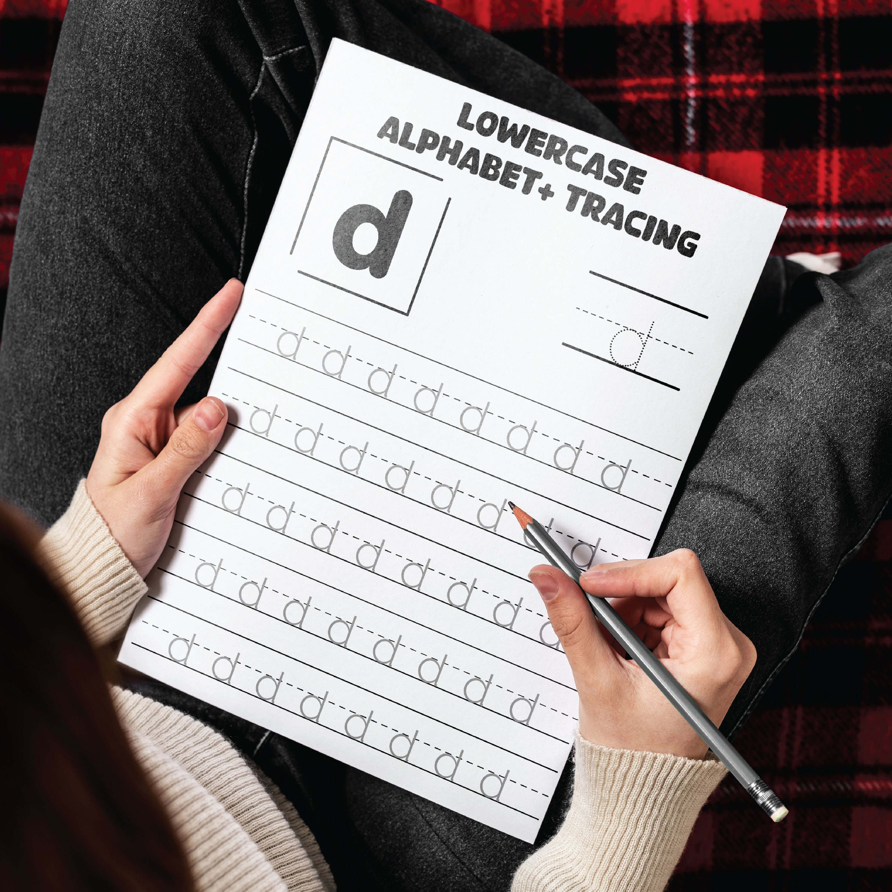 Lowercase Alphabet Tracing Worksheets Lines Trace Pages Printable ...