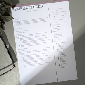 Ats Resume Template | Ats Friendly Resume | Ats Resume | Ats Friendly ...