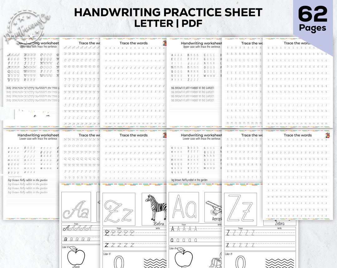 Handwriting Practice | Printable Handwriting Worksheets | Hand Writing ...