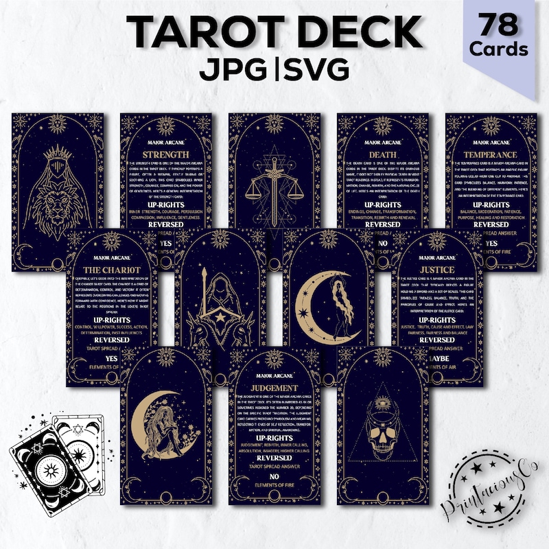 Divination Deck - Etsy