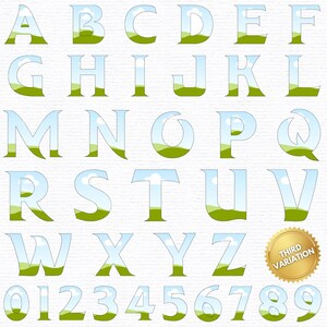 Editable Canva Letter and Number Frame Template Doodle Letters Template ...
