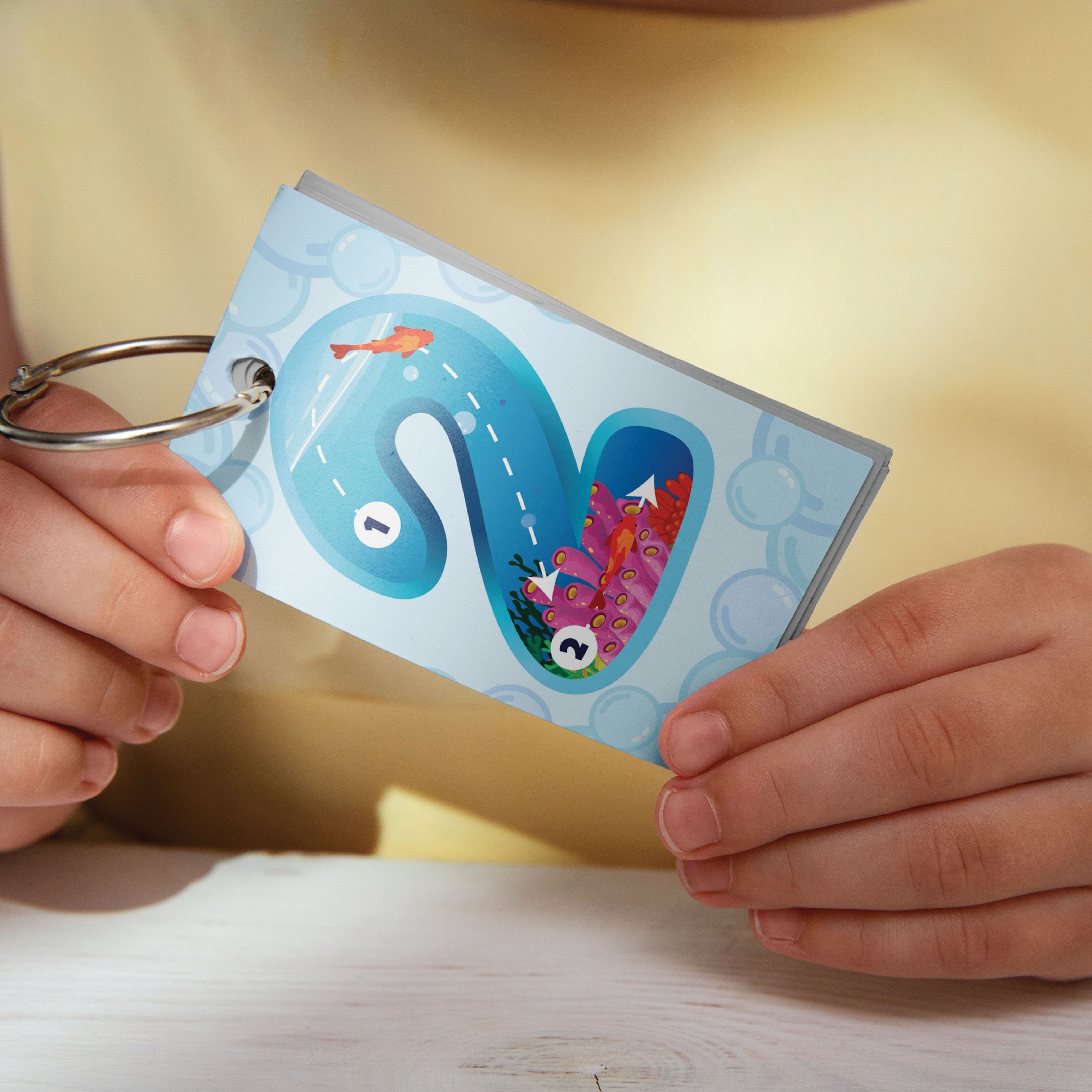 Printable Number Tracing Flashcards Preschool Counting Flashcards Lines ...