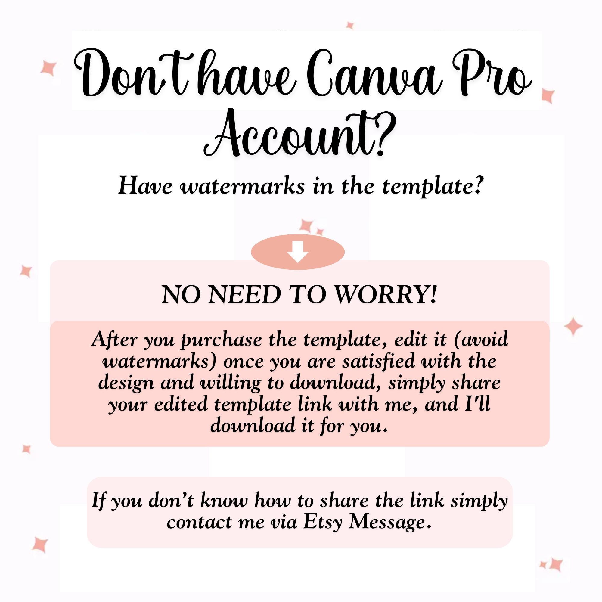 Tabs Frame Canva Template | Printable Journal Dividers (digital ...
