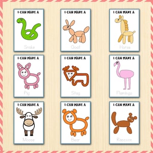 24 Printables Zoo Animals Play Doh Mats motor Skills Activitytoddler ...