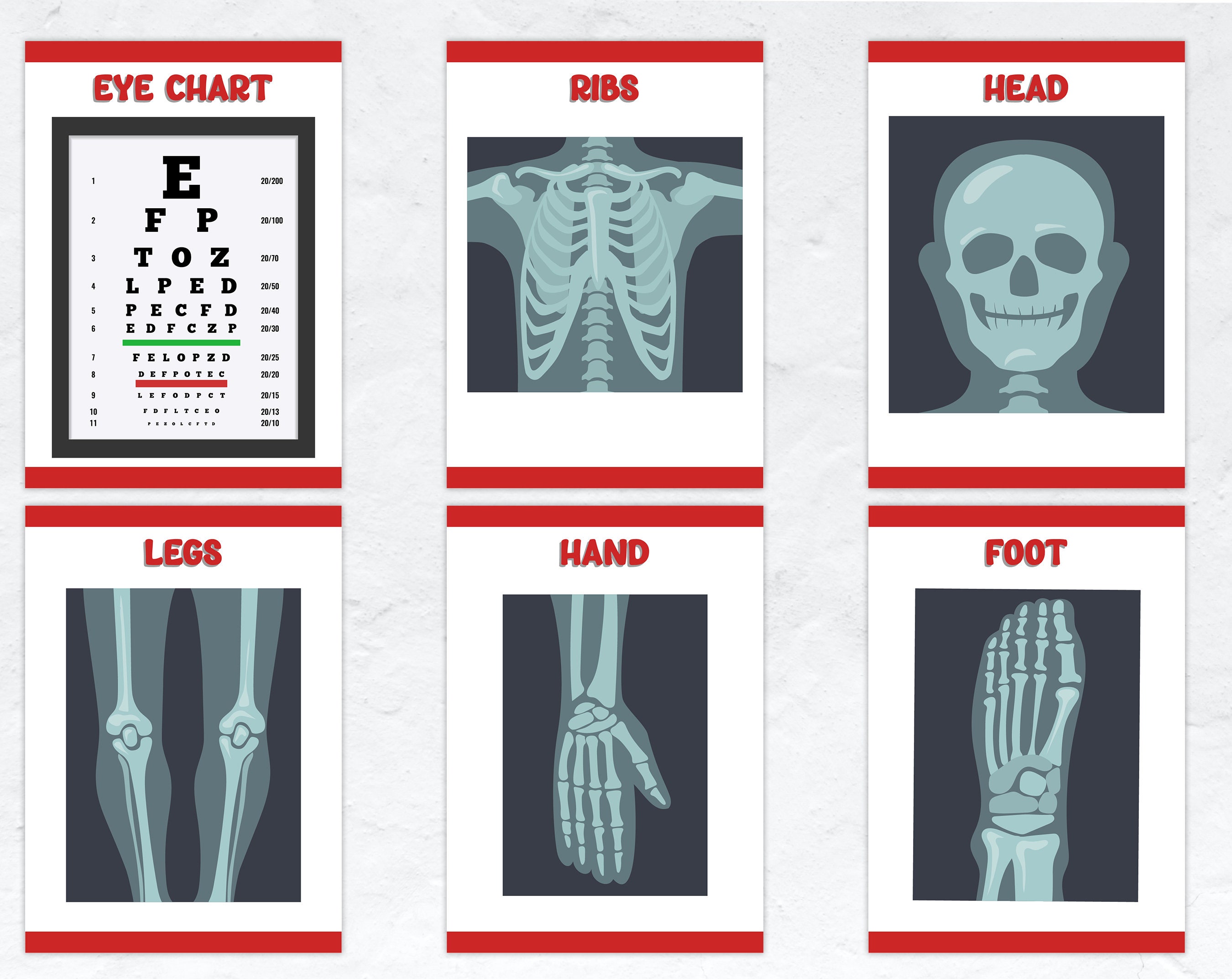 Doctor Pretend Play Printables Doctors Dramatic Play Daycare Childcare ...