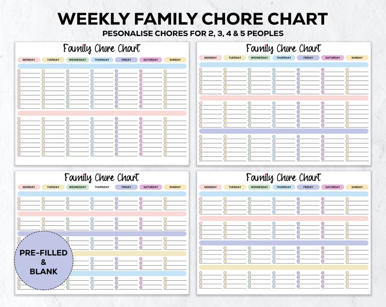 Editable Cleaning Schedule Cleaning Checklist Editable Cleaning Planner ...