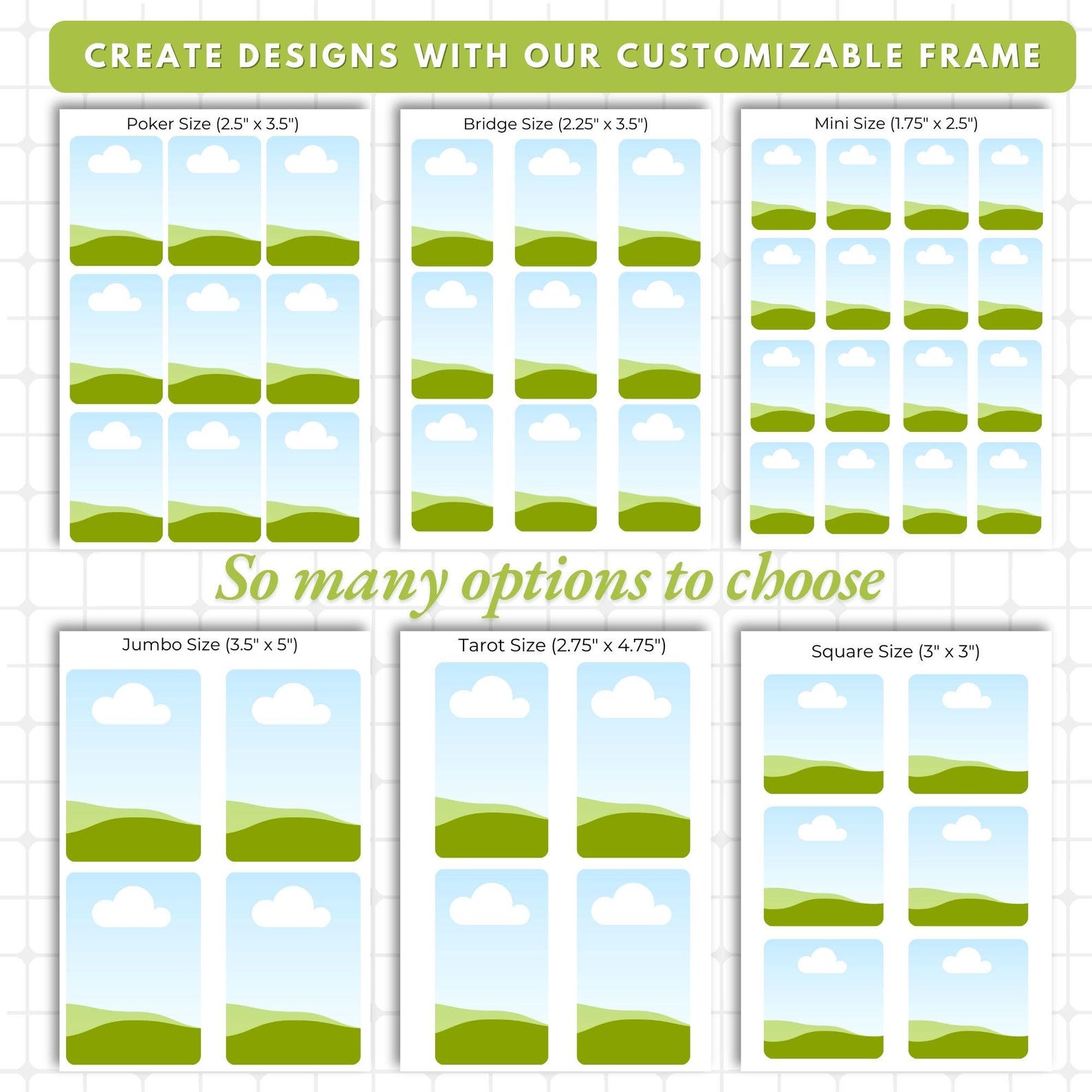 Editable Playing Card Template: Custom Photo Card Design (canva) - Etsy