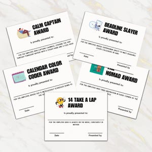 70 Funny Employee Appreciation Award Certificates: Printable ...