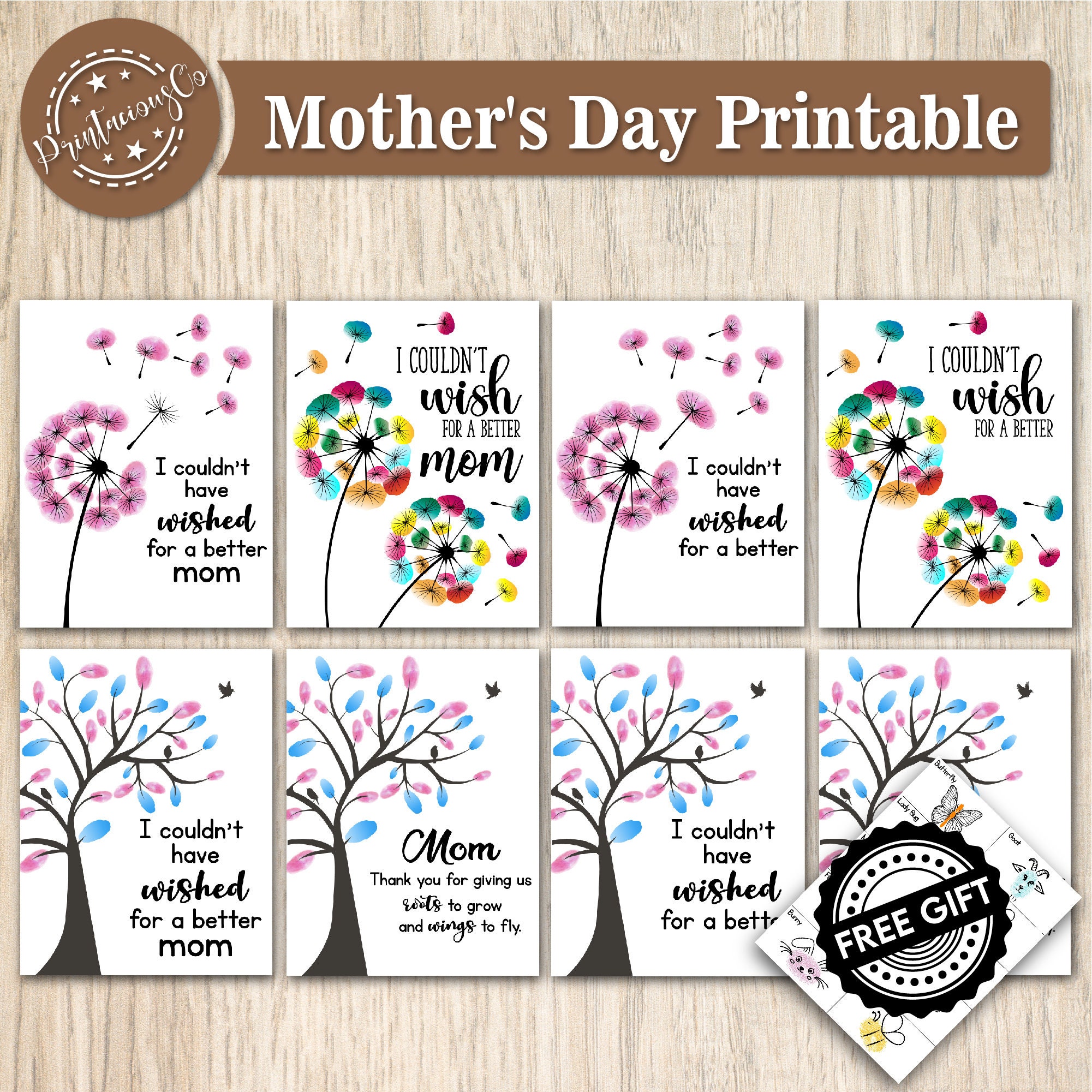 Mothers Day Handprint Flower Art Mothers Day Handprint Printable ...