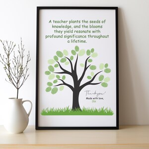 Teacher Appreciation Gift |DIY Keepsake From Students |printable ...