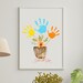 Mothers Day Handprint Flower Art Mothers Day Handprint Printable ...