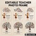Personalized Teacher Photo Collage Gift (canva Editable) - Etsy
