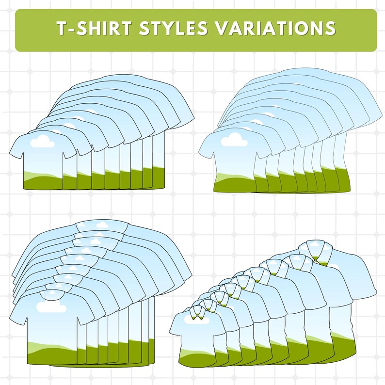 Editable All Over T-shirt Canva Template: Full Print Design (digital ...