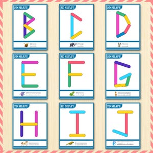 Popsicle Sticks Alphabets Activity Game for Toddlers |montessori ...